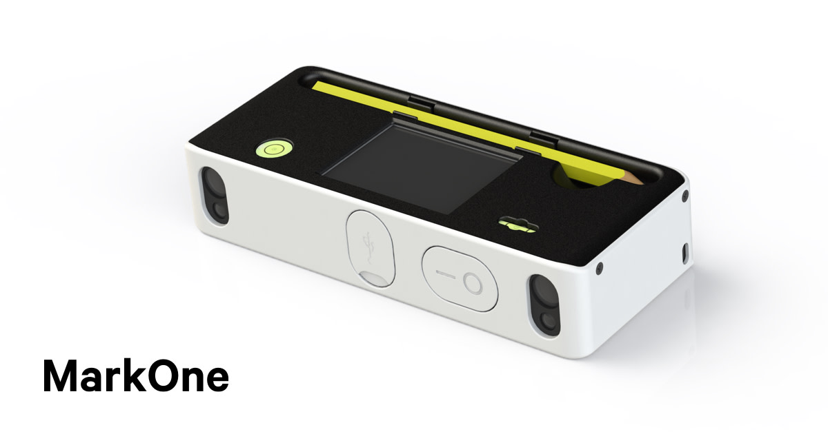 平行と水平が同時に測定できる 小型多機能測定器「MarkOne」が登場 | AXIS Web | デザインの視点で、人間の可能性や創造性を ...