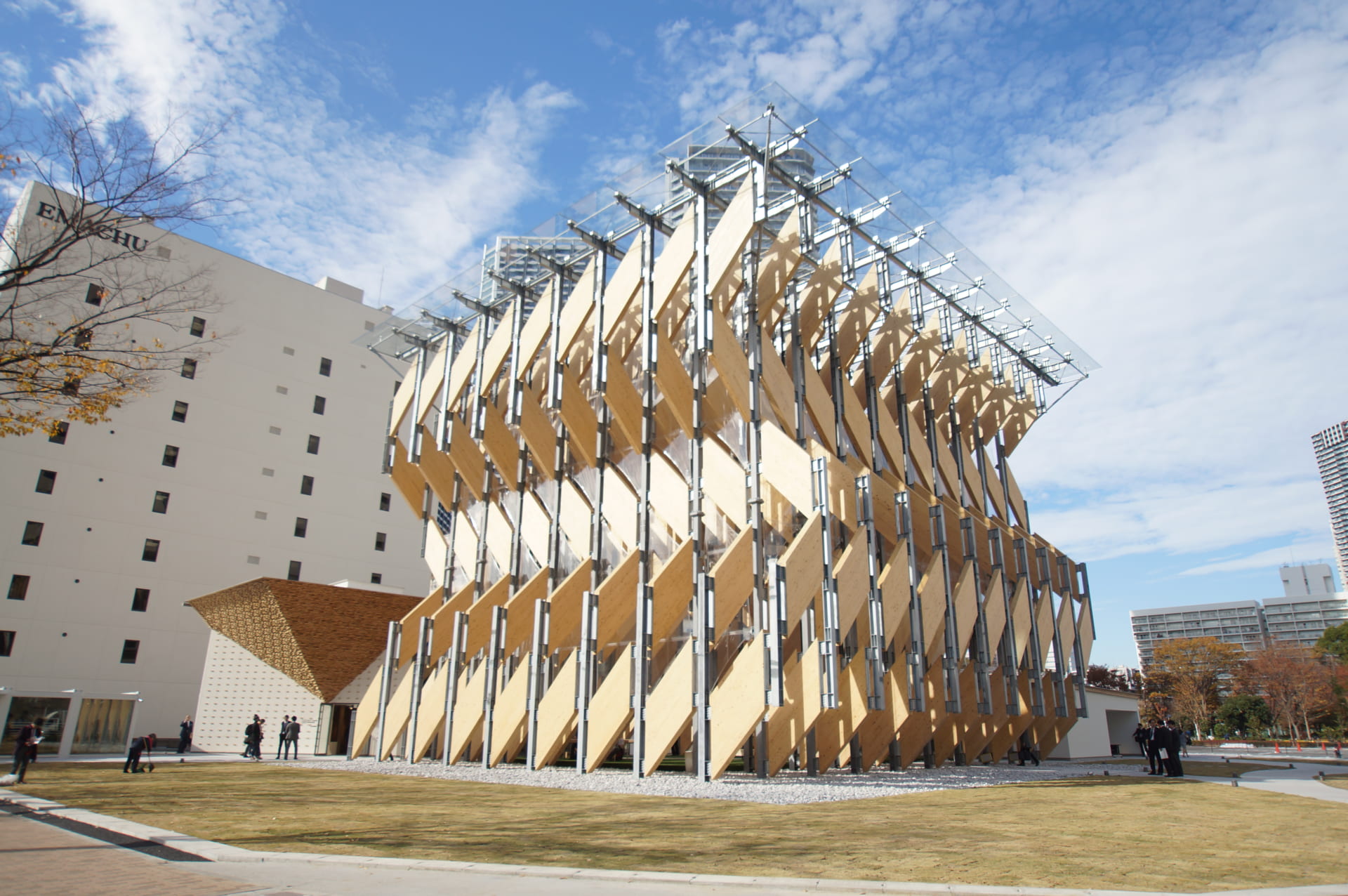 隈研吾がデザイン監修した「CLT PARK HARUMI」に ノンピ運営の「CLT PARK Cafe」がオープン | AXIS Web ...