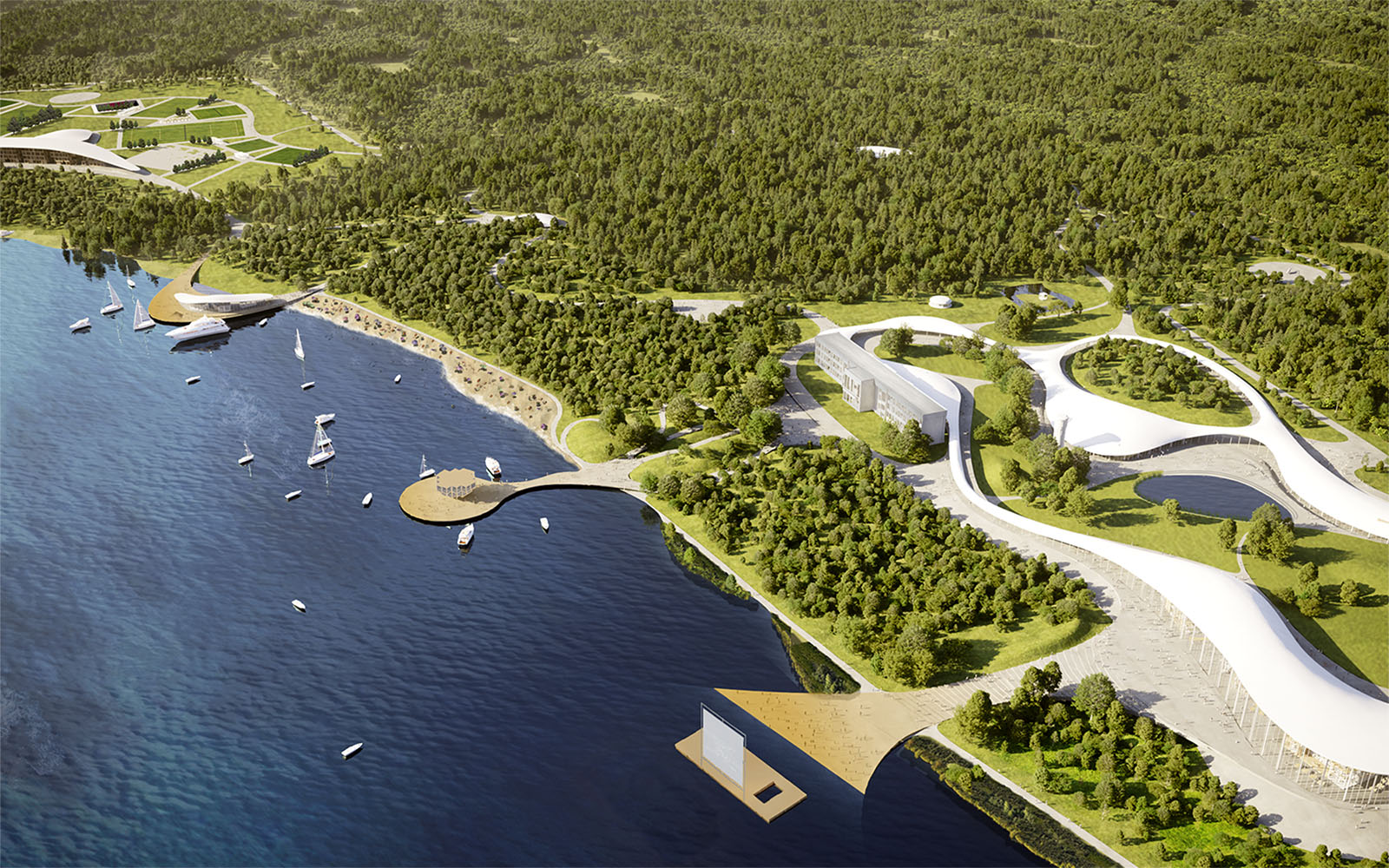 オランダ建築設計事務所MADMAが手がける ロシアにあるマネジメントスクールのデザイン案が公開 | AXIS Web | デザインの視点で ...