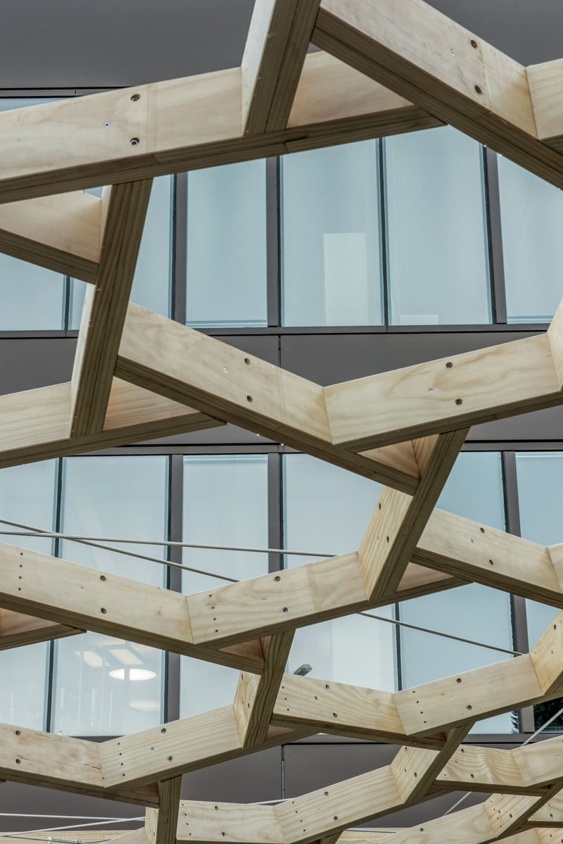 スイス連邦工科大学が手がけた「Future Tree」 木造建築とデジタルコンクリートの可能性を探るキャノピー | AXIS Web ...