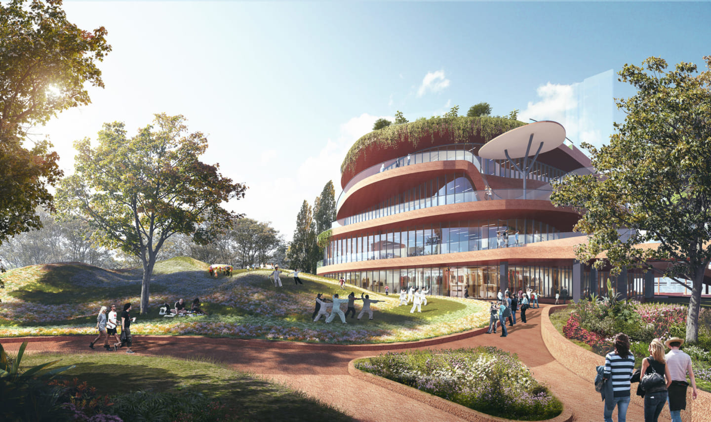 都会に公共スぺースと自然の景観を組み込む MVRDVによる複合施設「Shenzhen Terraces」 | AXIS Web | デザインの ...