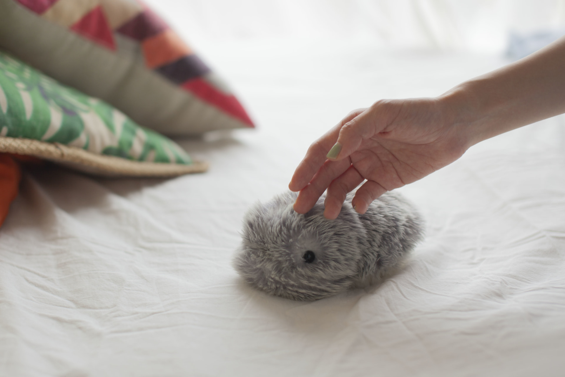 AIで生き物のように育てる ペット型ロボット「MOFLIN」 | AXIS Web | デザインの視点で、人間の可能性や創造性を伝えるメディア