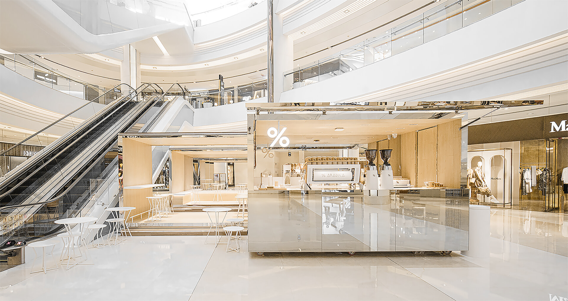 乃村工藝社 no.10がデザインした可動式カフェ 「% Arabica Traveling Chameleon Kiosk」 | AXIS ...