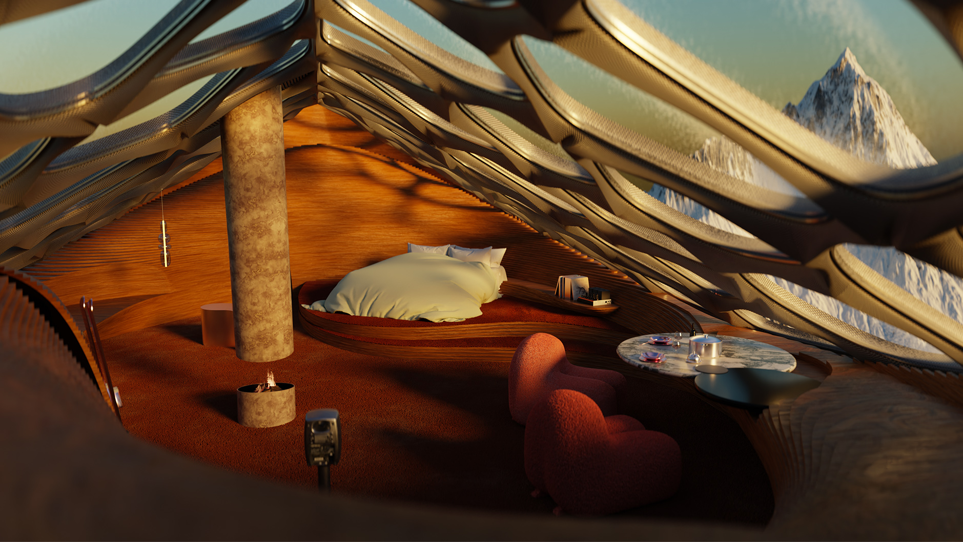 豊かな自然を楽しむプラットフォーム「EARTH WALKER」 二種類の建築モデルを公開 | AXIS Web | デザインの視点で、人間の可能性や創造性を伝えるメディア