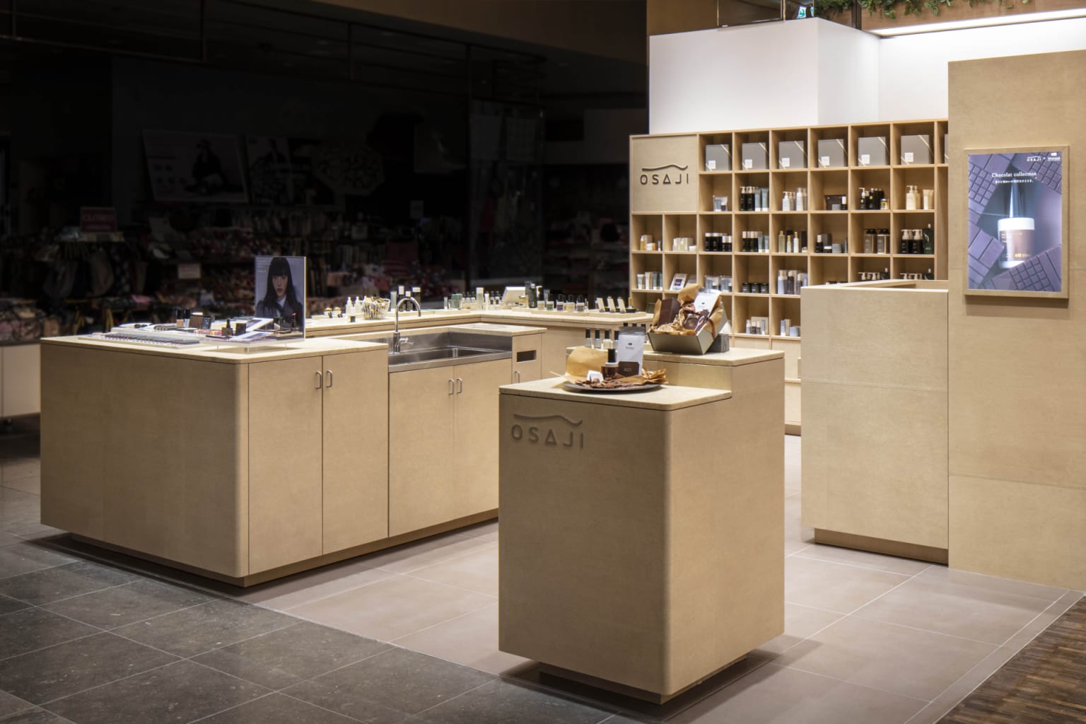 「OSAJI 有楽町マルイ店」がオープン 店舗デザインは山本亮介／ya Inc. が担当 | AXIS Web | デザインの視点で、人間の可能性や創造性を伝えるメディア